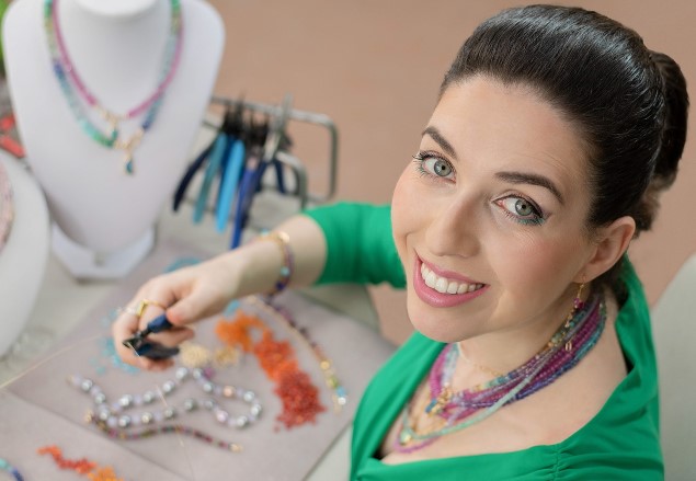 Colorful Gemstone Jewelry, Rainbow Fine Jewelry, Necklaces, Bracelets